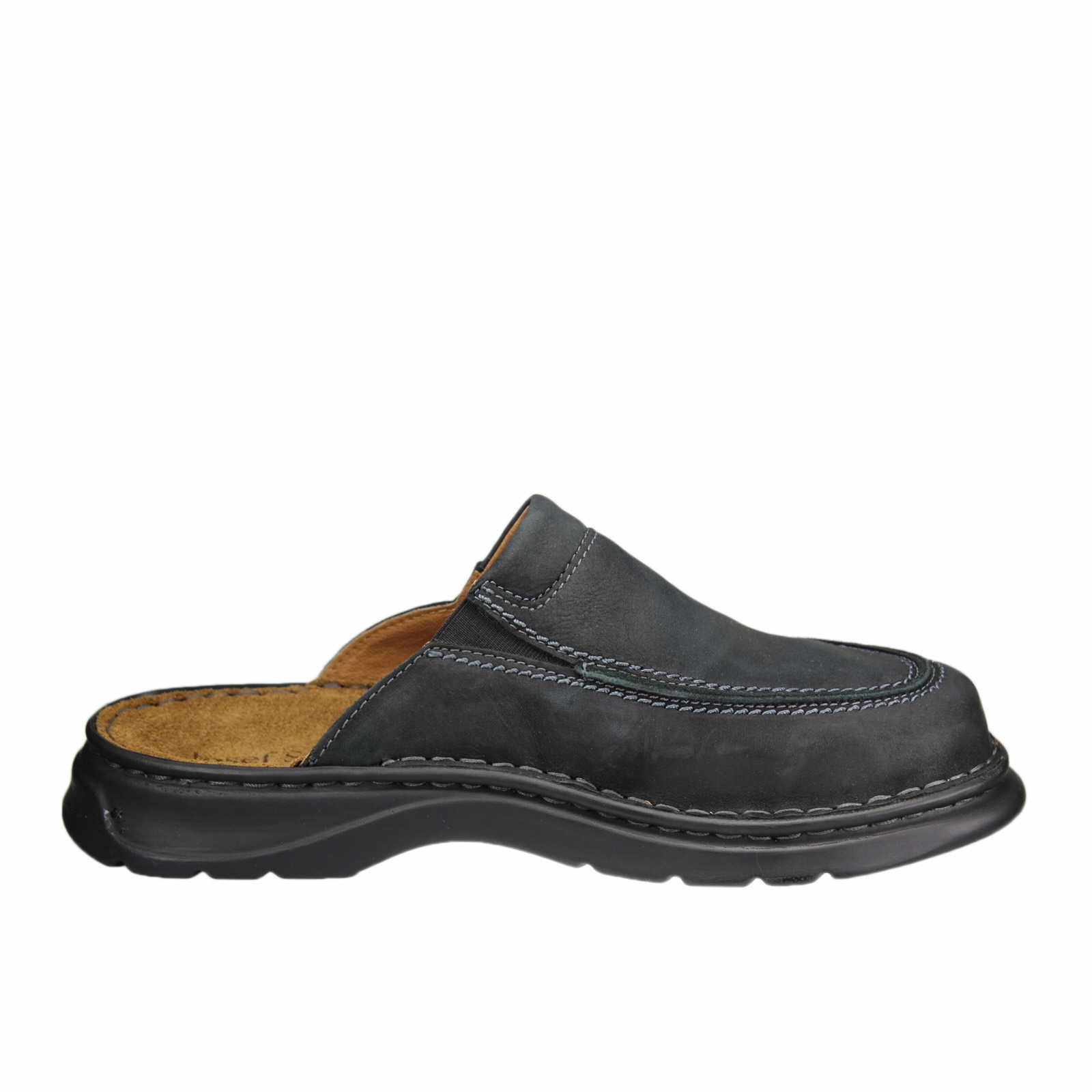 Josef Seibel Pantolette für Herren in schwarz | Schuhparadies