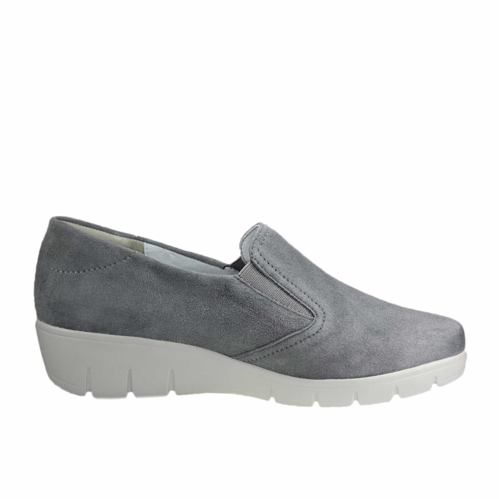 Semler Slipper für Damen in grau | Schuhparadies