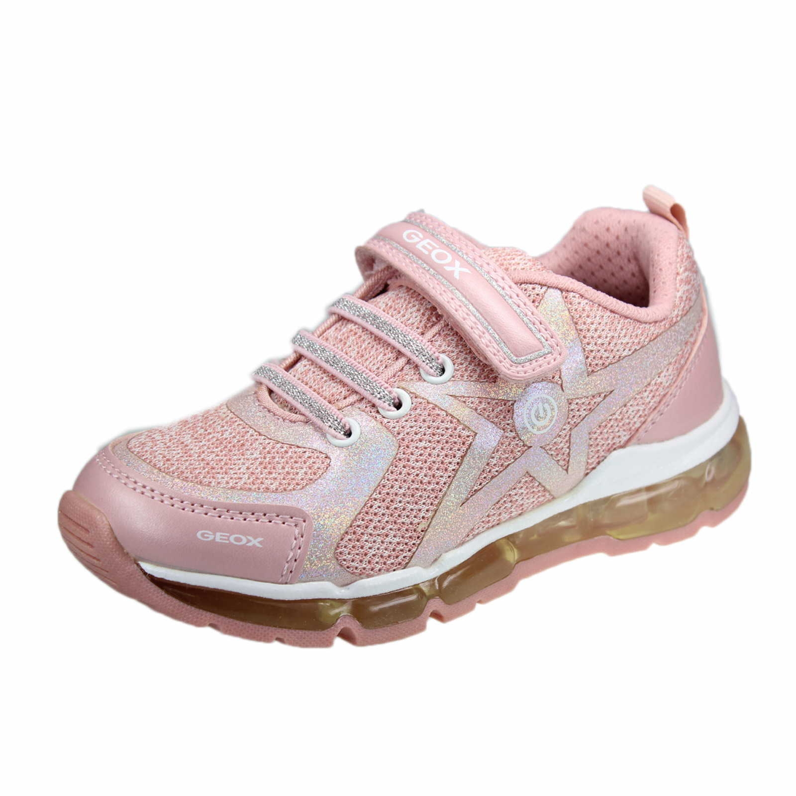 Geox Kinder Sneaker in rot | Schuhparadies