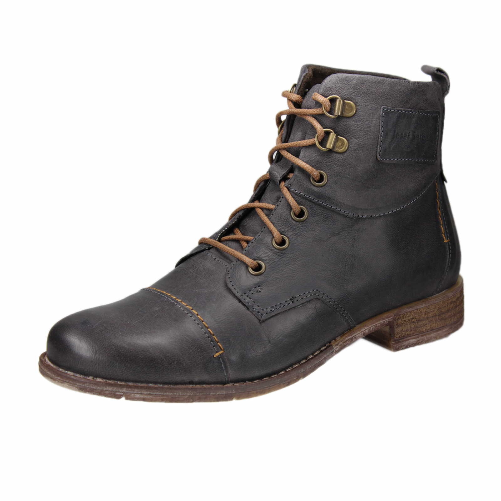 Josef Seibel Schnürstiefel für Damen in grau | Schuhparadies