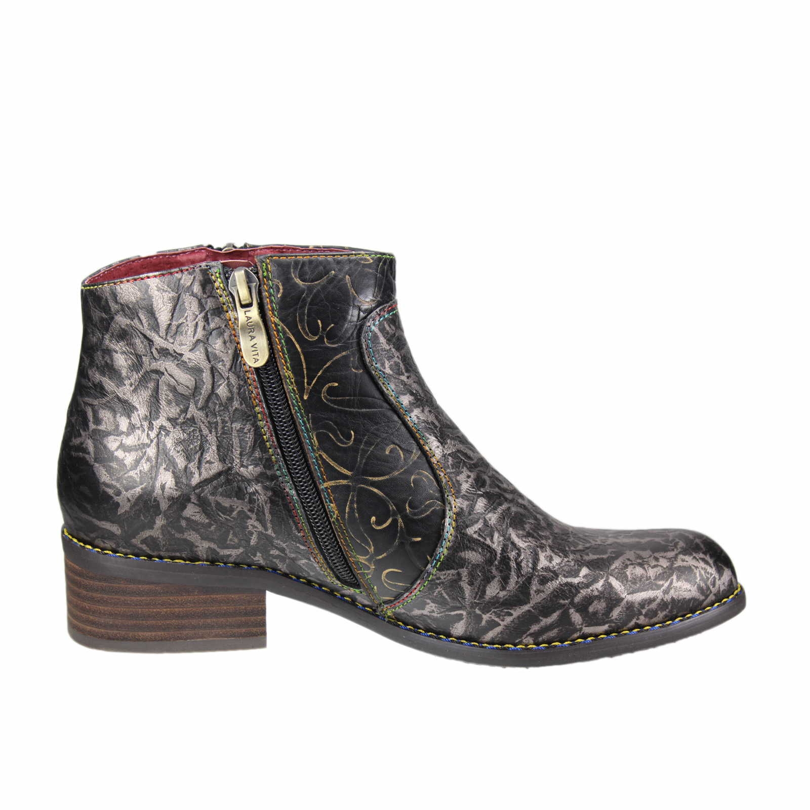 Laura Vita Stiefelette für Damen in schwarz | Schuhparadies
