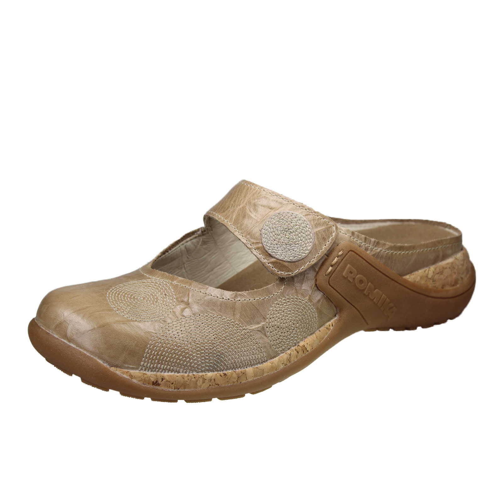 Romika Pantolette für Damen in beige | Schuhparadies