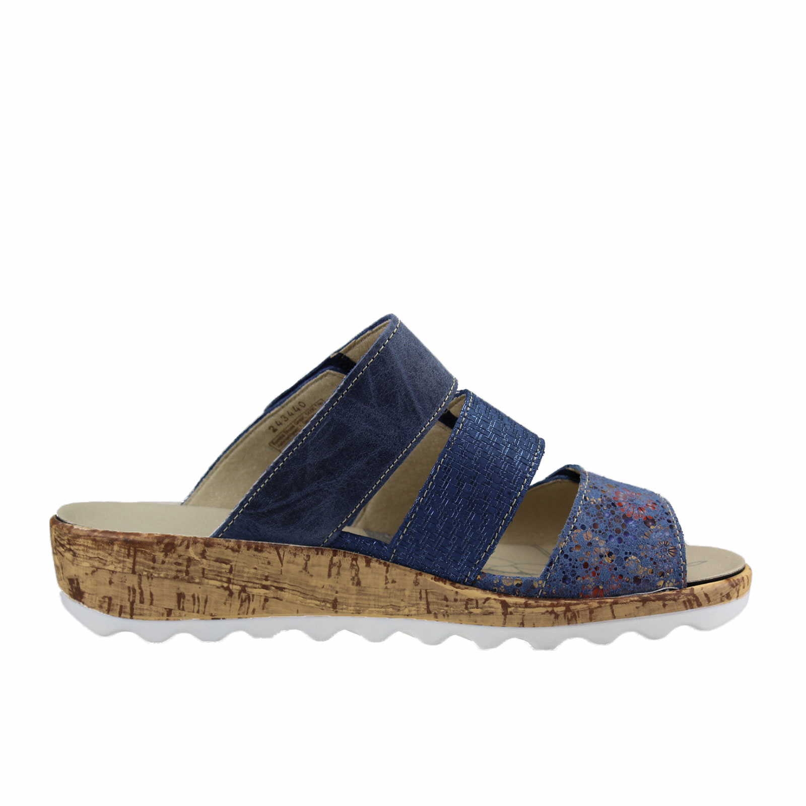 Romika Pantolette für Damen in blau | Schuhparadies