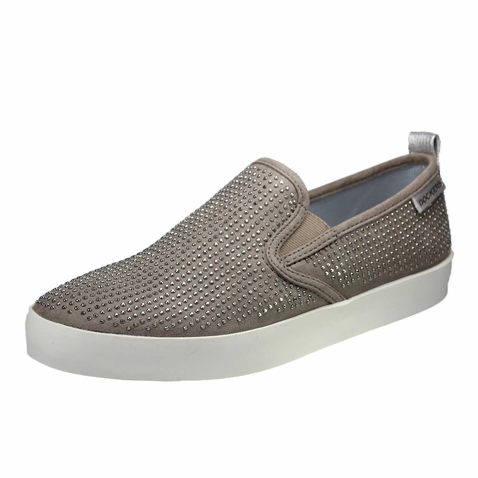 Dockers Slipper für Damen in braun | Schuhparadies