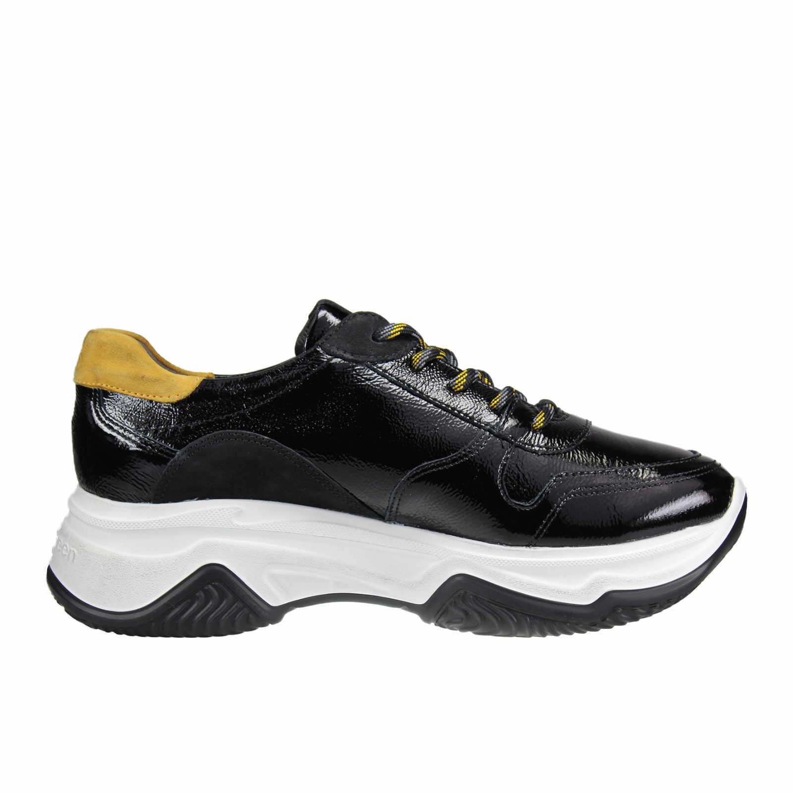 Paul Green Sneaker für Damen in schwarz | Schuhparadies