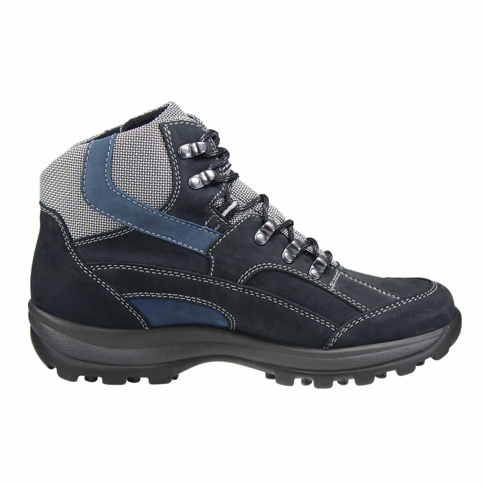 Waldläufer Wanderstiefel in blau | Schuhparadies