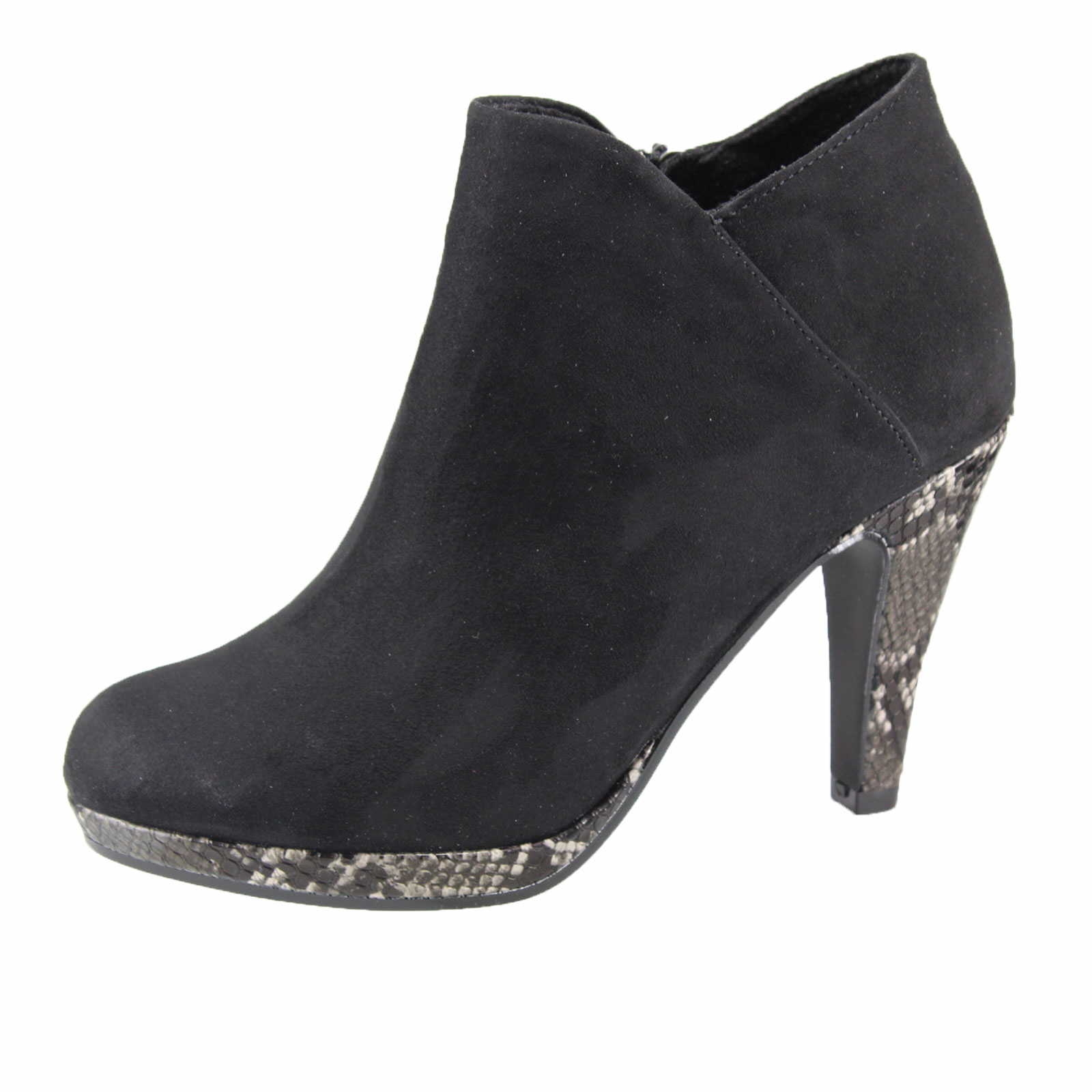 Marco Tozzi Stiefelette für Damen in schwarz | Schuhparadies
