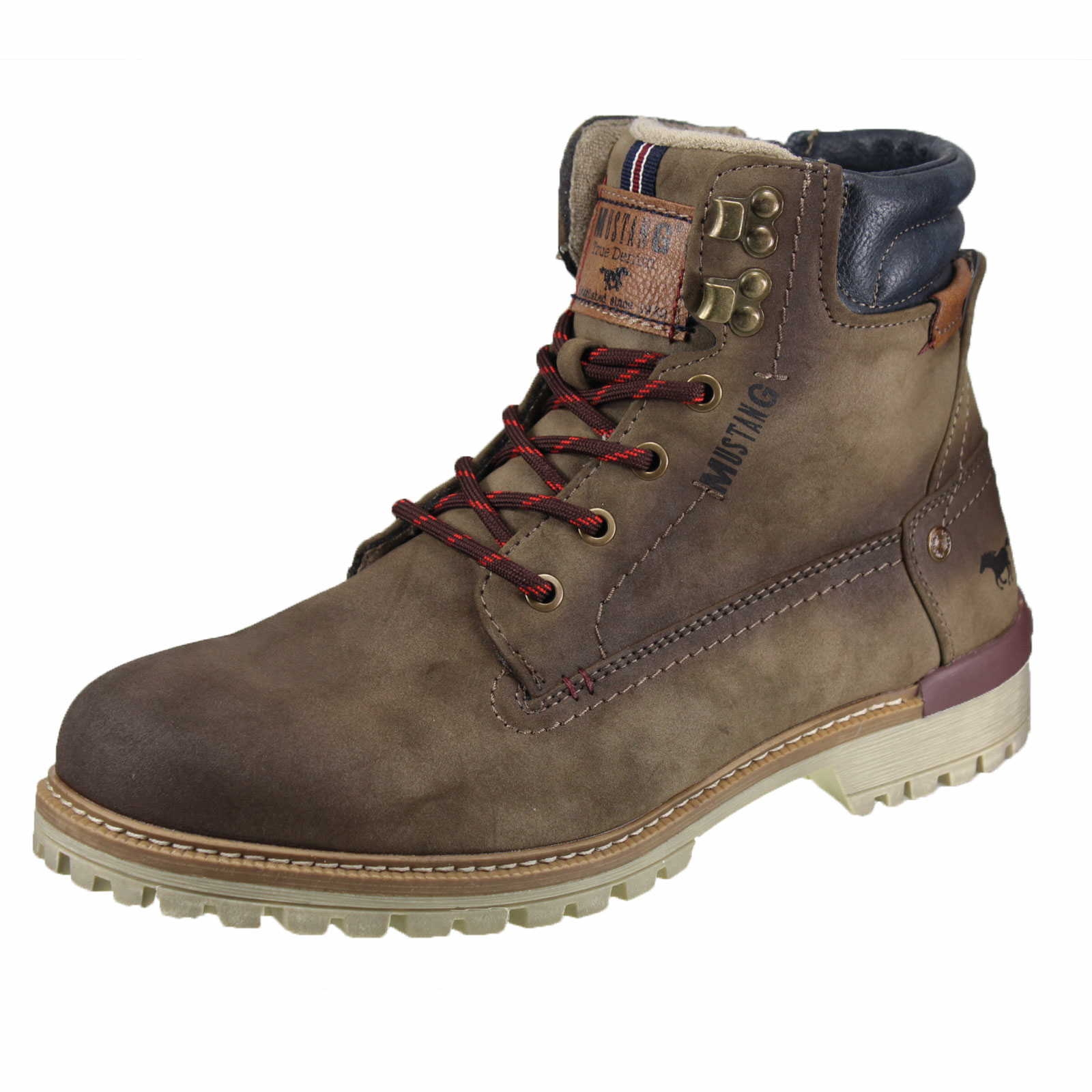 Mustang Shoes Schnür-Bootie für Herren in braun | Schuhparadies