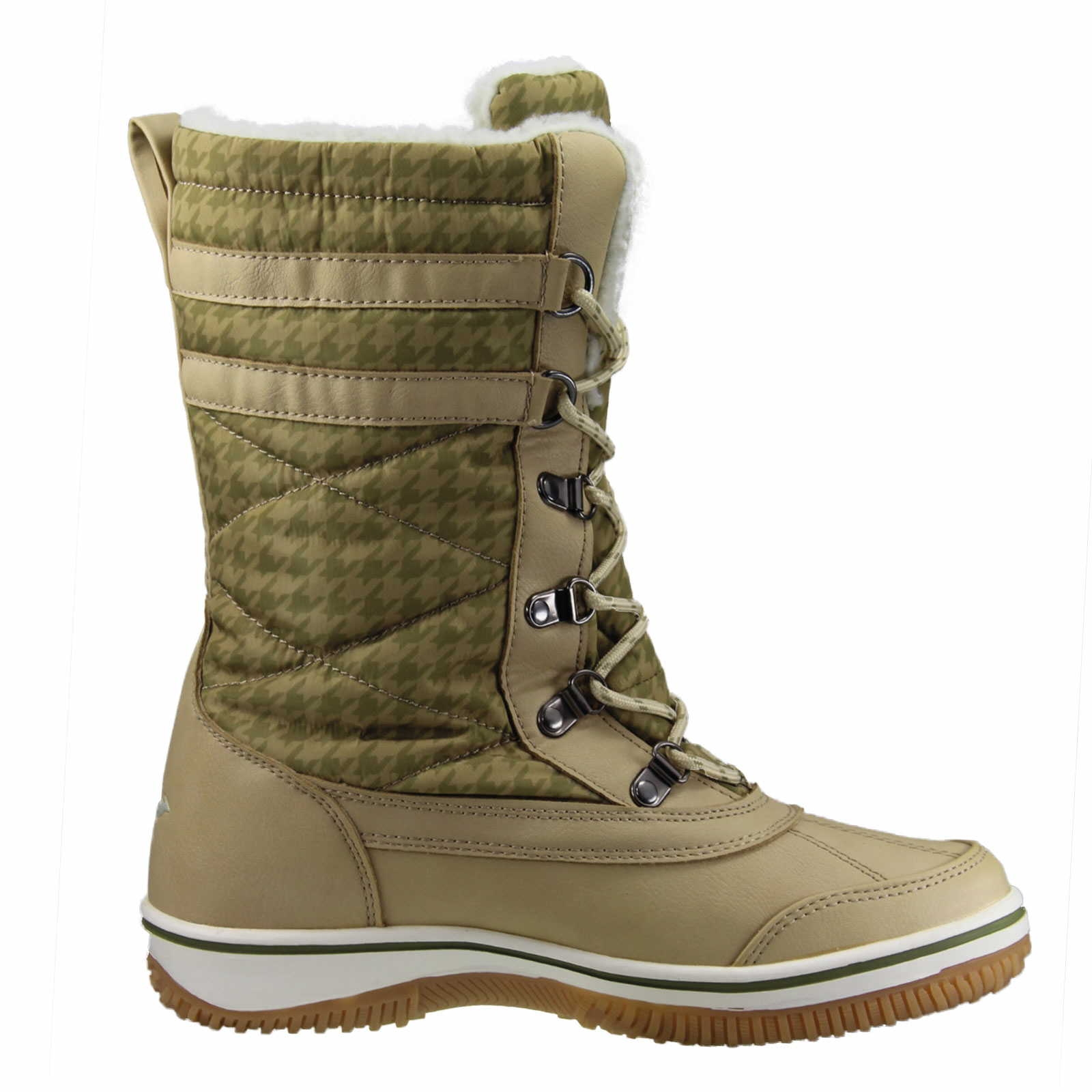 Kanga Roos Schnürstiefel für Damen in beige | Schuhparadies