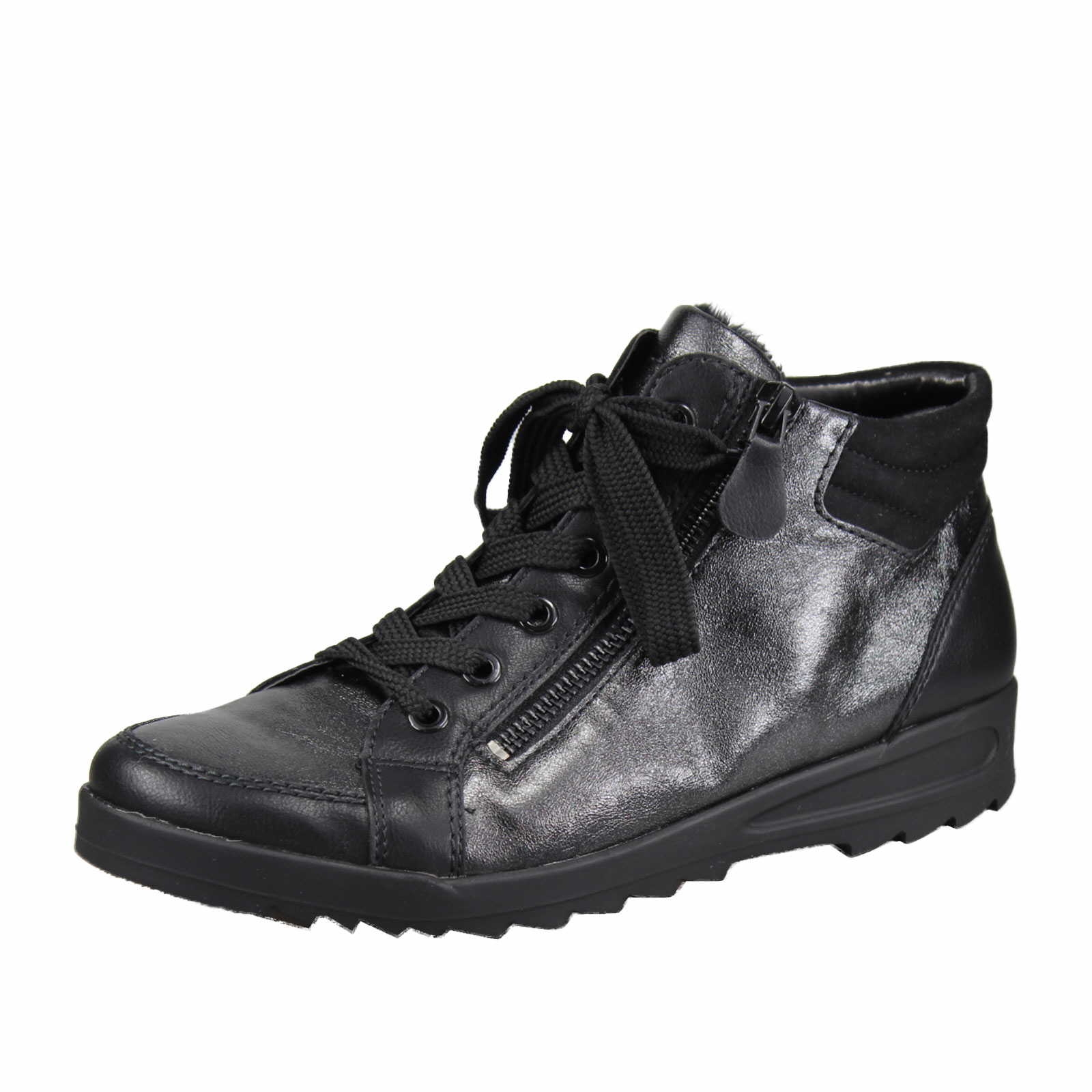 Jenny by Ara Schnür-Bootie für Damen in schwarz | Schuhparadies