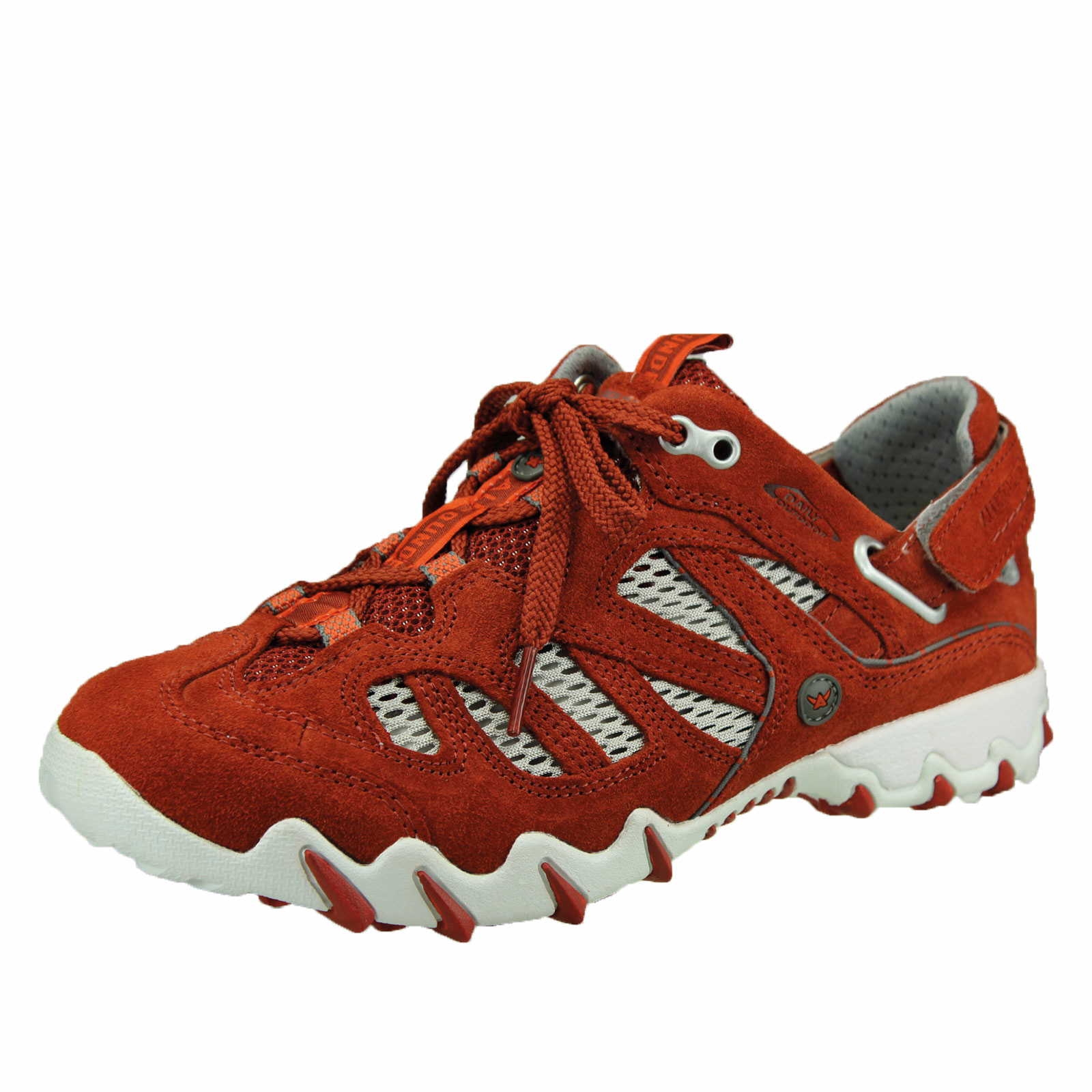 Allrounder by Mephisto Schnürhalbschuh für Damen in orange | Schuhparadies