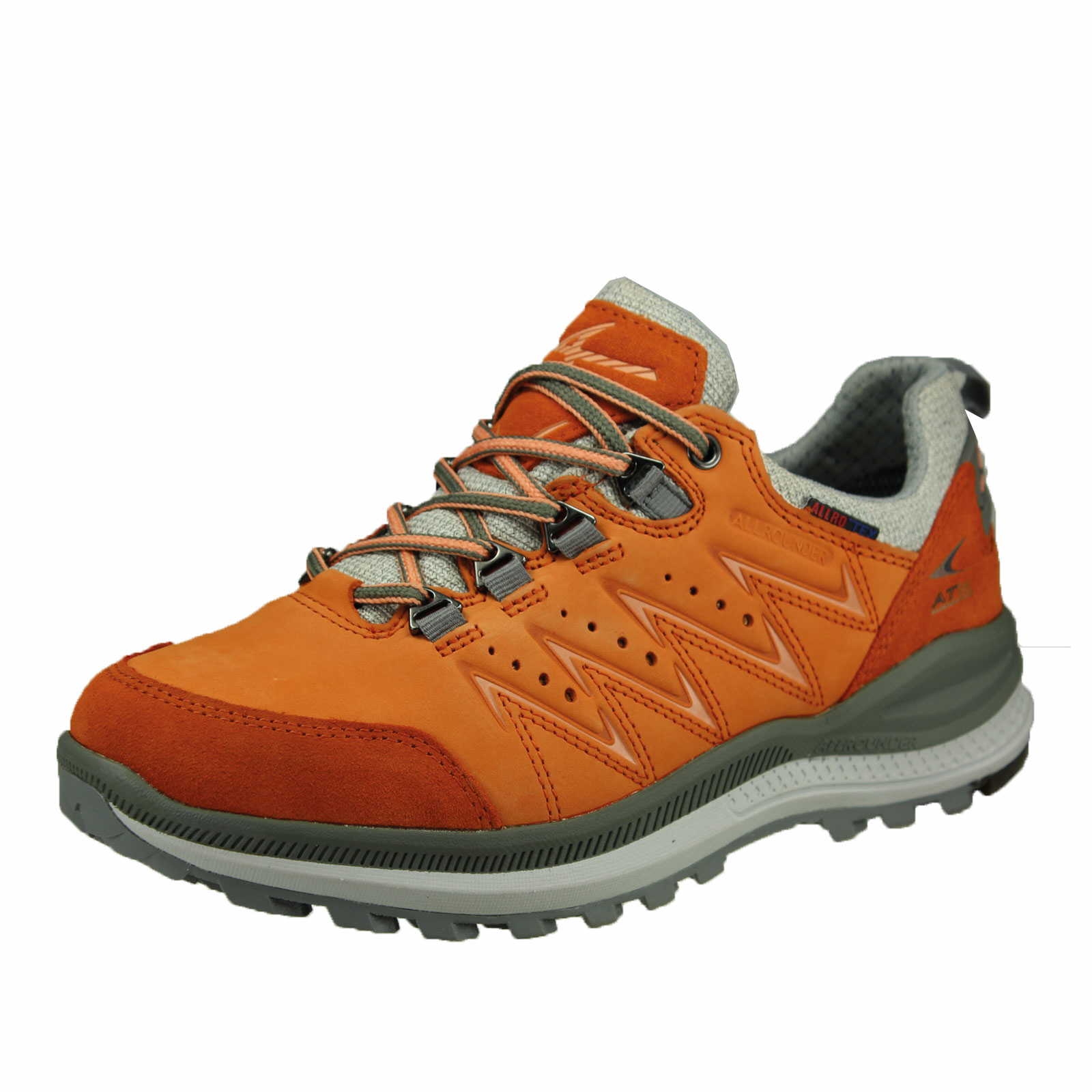 Allrounder by Mephisto Walkingschuh für Damen in orange | Schuhparadies