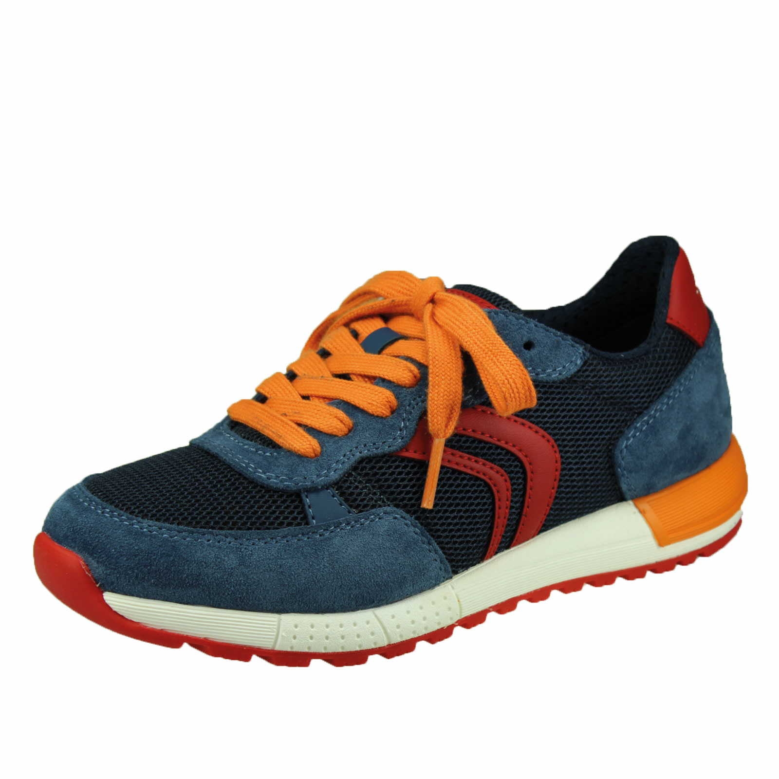 Geox Kinder Sneaker in blau | Schuhparadies
