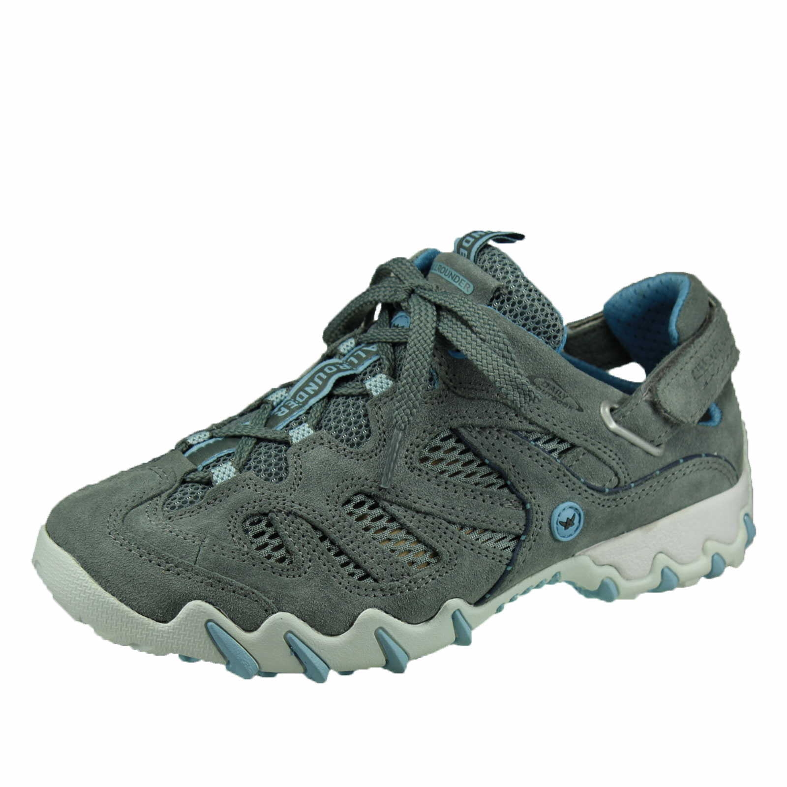 Allrounder by Mephisto Schnürhalbschuh für Damen in grau | Schuhparadies