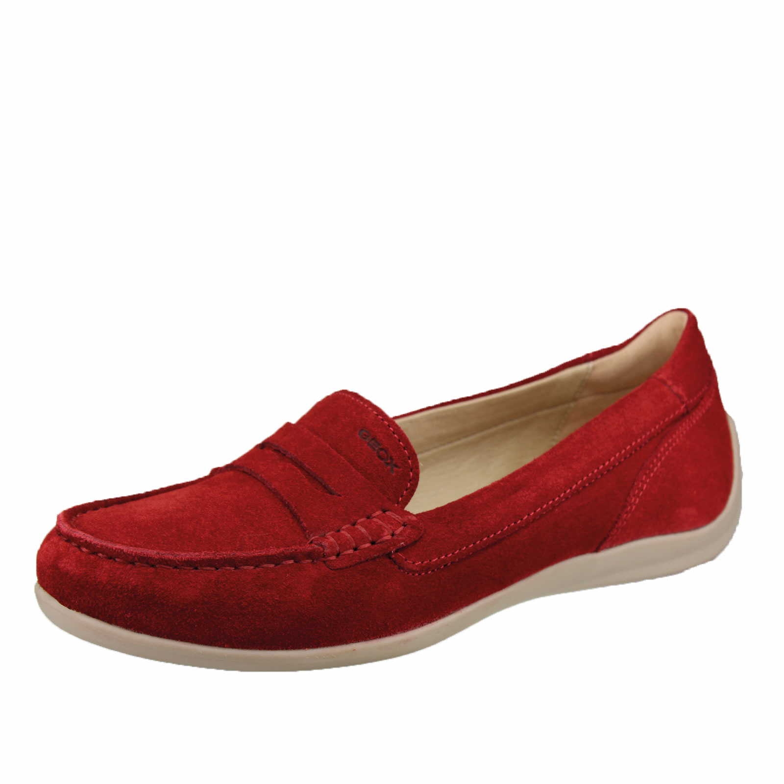 Geox Slipper für Damen in rot | Schuhparadies