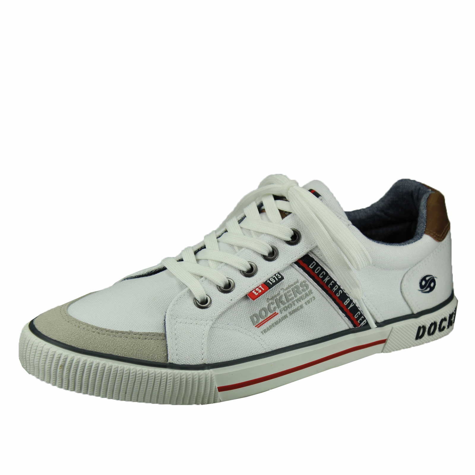 Dockers Sneaker für Herren in weiss | Schuhparadies