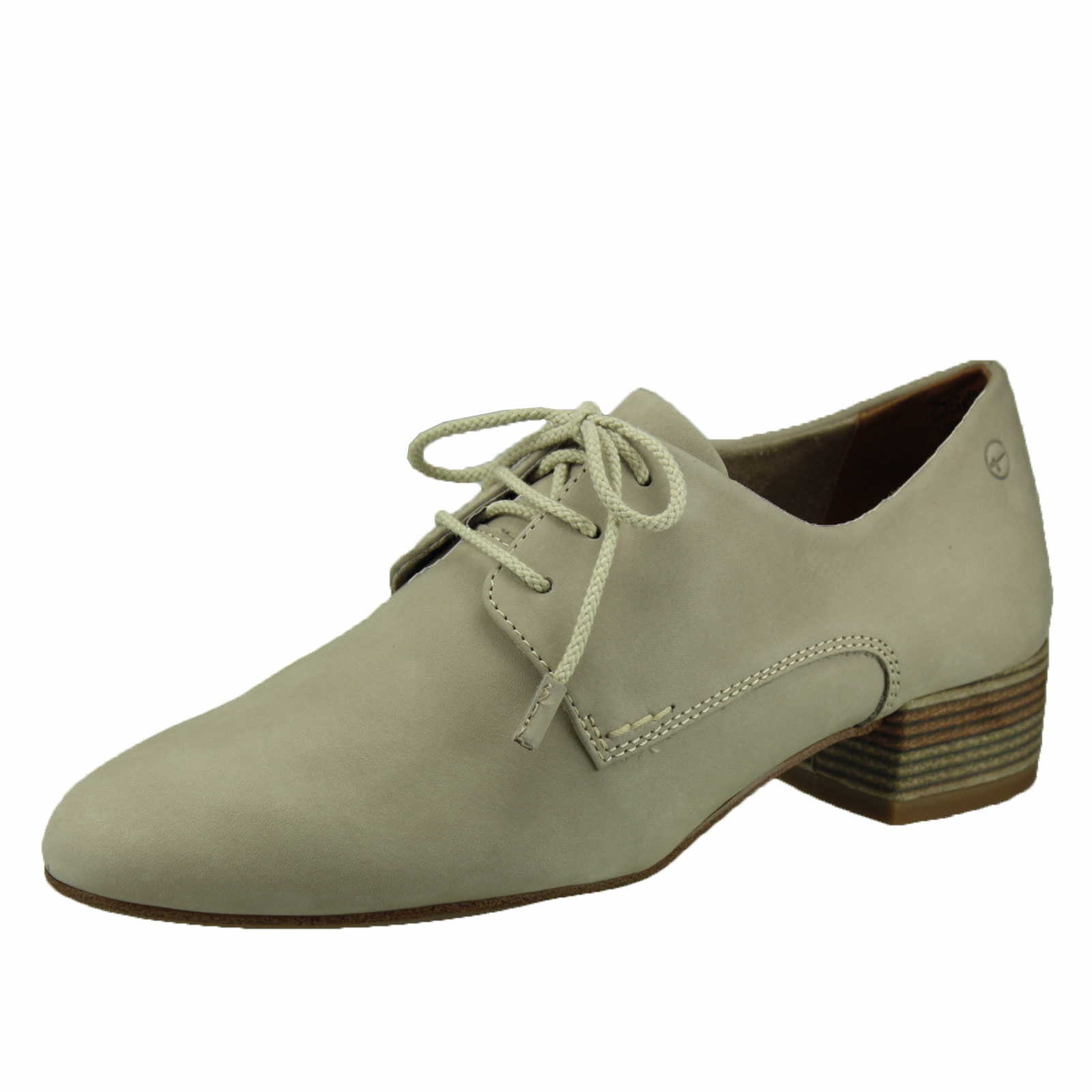 Tamaris Schnürhalbschuh für Damen in beige | Schuhparadies