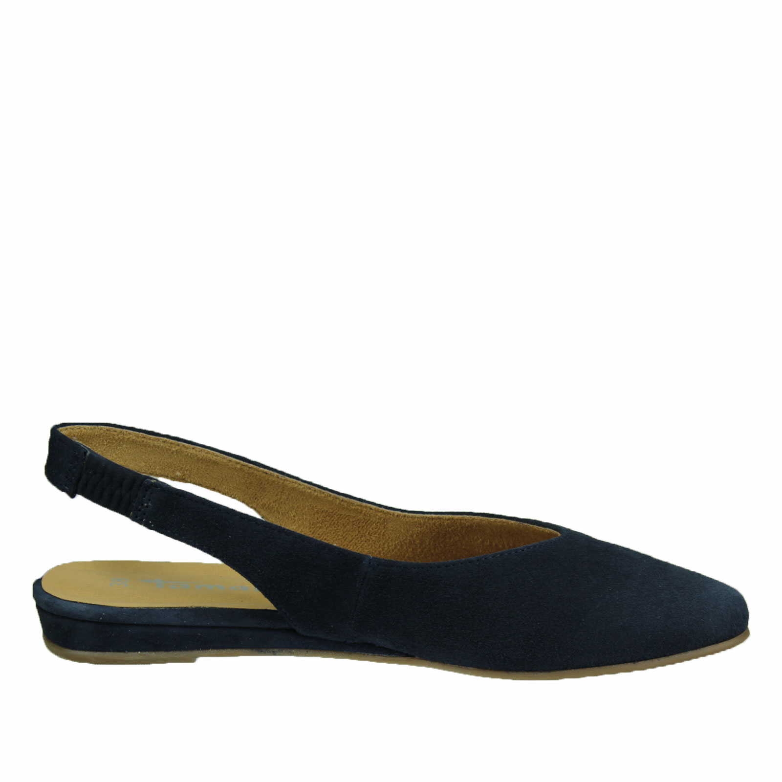Tamaris Sling Ballerina für Damen in blau | Schuhparadies