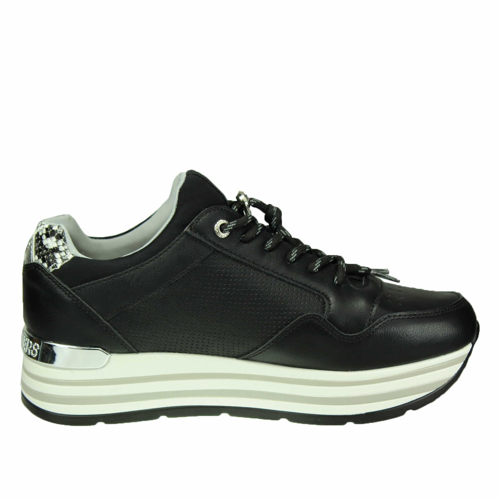 Dockers Sneaker für Damen in schwarz | Schuhparadies