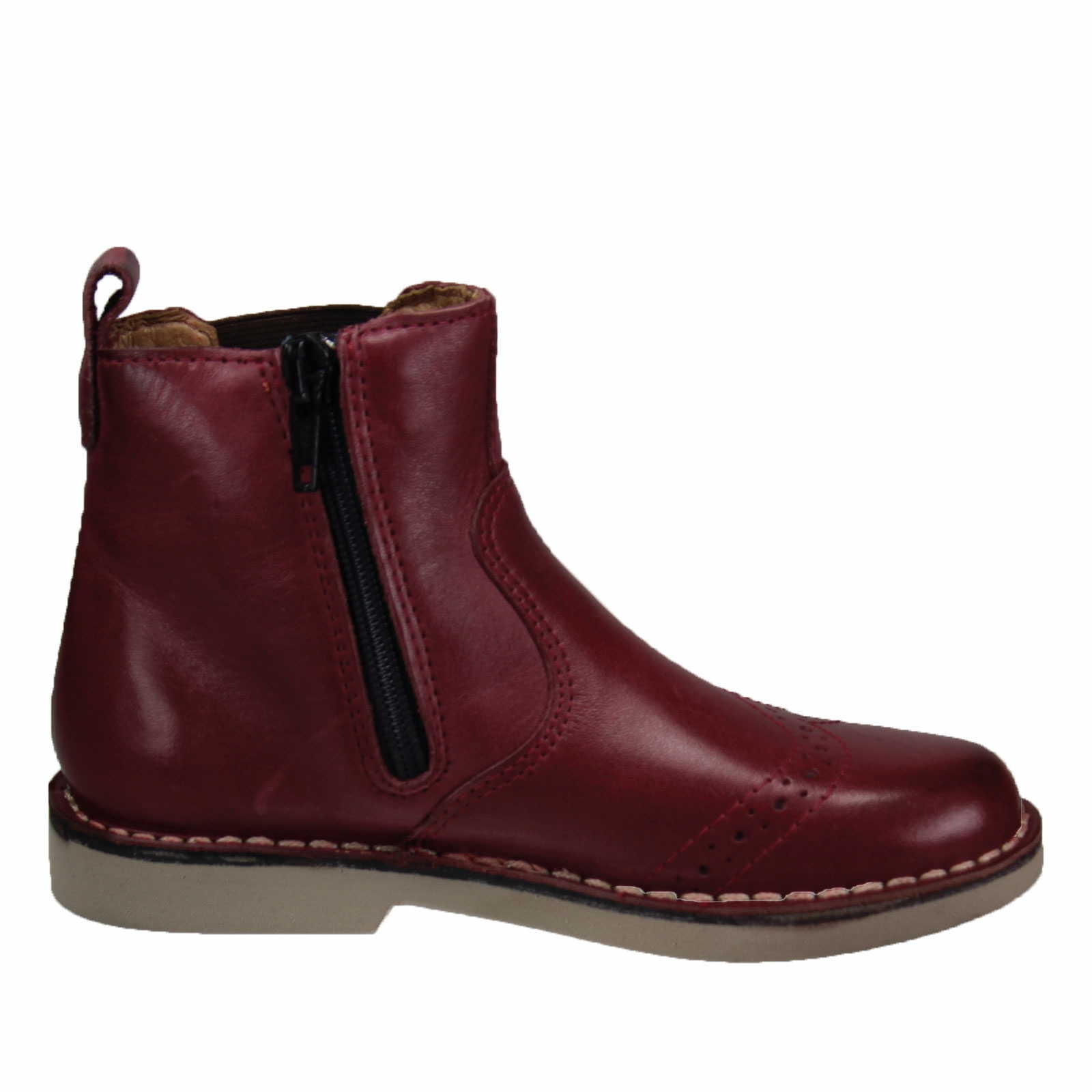 Ricosta Bootie in rot | Schuhparadies