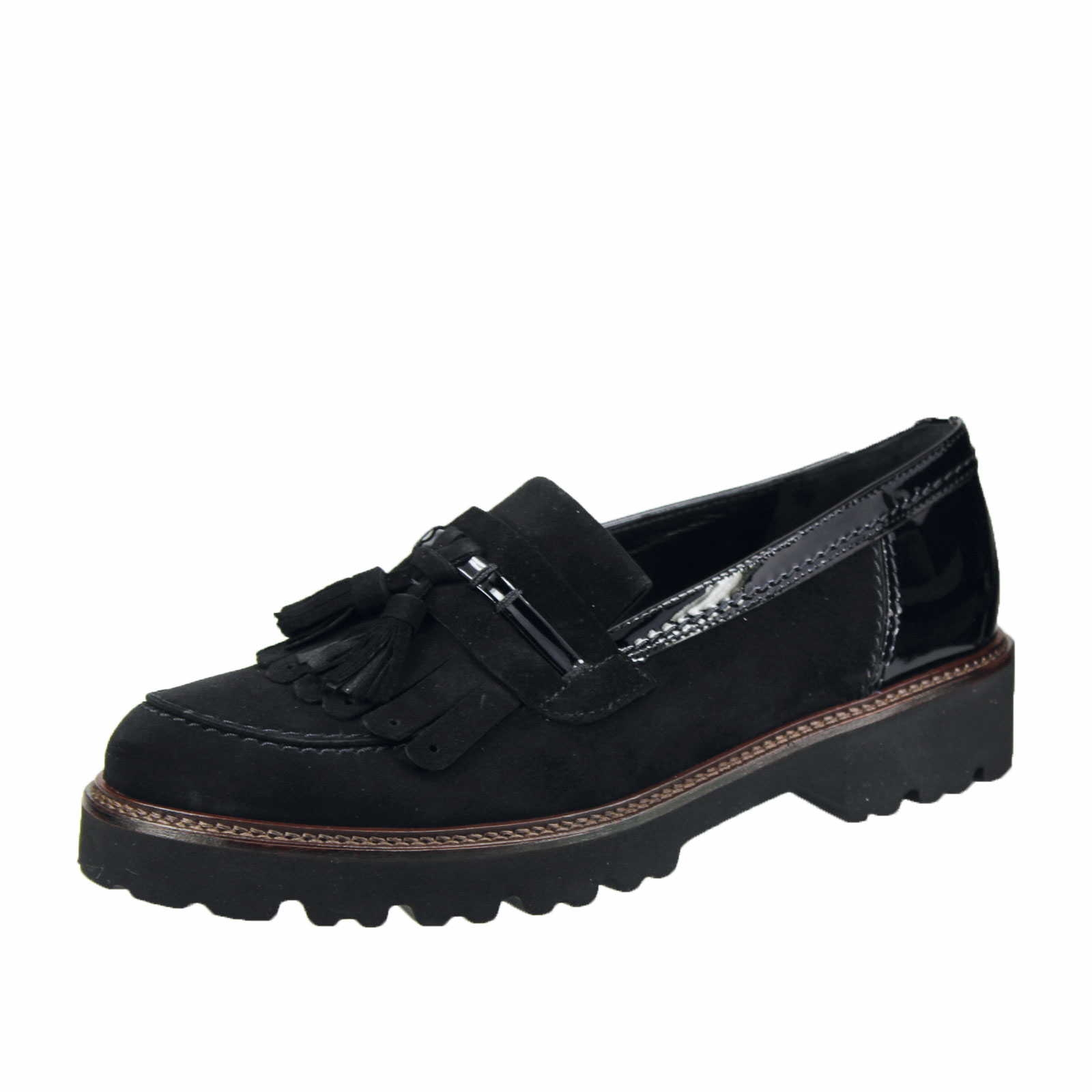 Gabor Slipper für Damen in schwarz | Schuhparadies