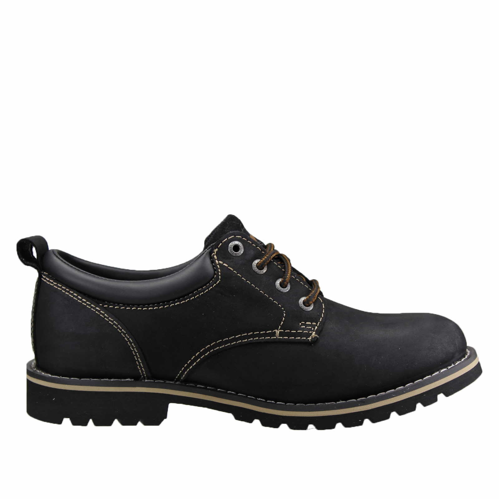 Dockers Schnürhalbschuh für Herren in schwarz | Schuhparadies
