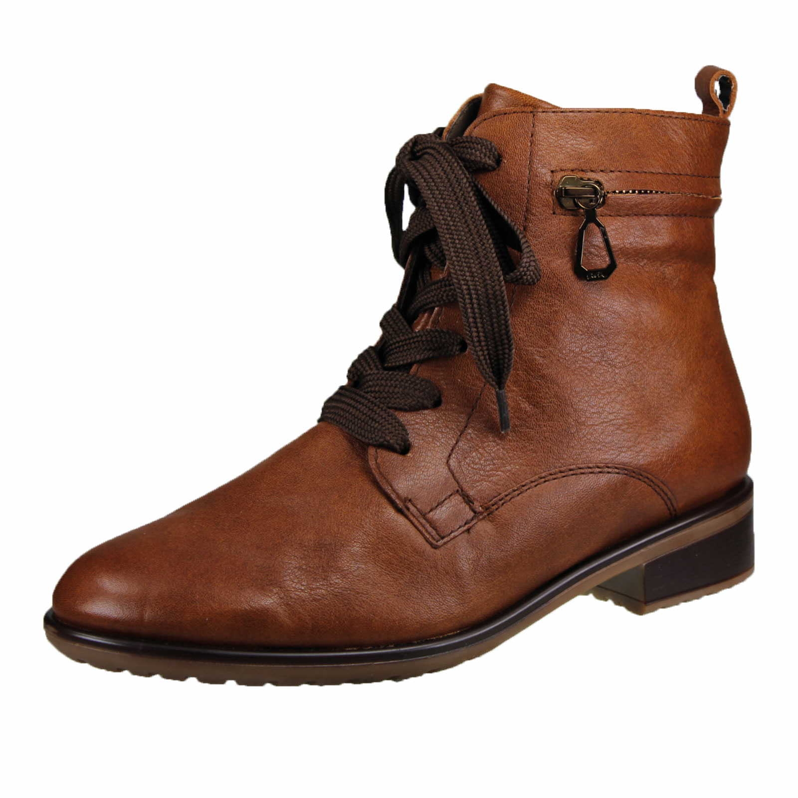 Ara Schnür-Bootie für Damen in braun | Schuhparadies